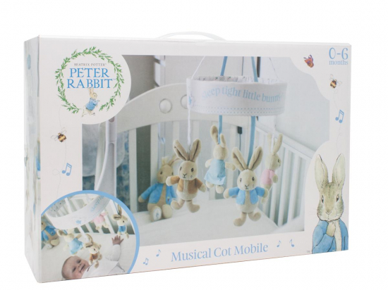 Peter Rabbit - Baby's First Cot Mobile | Peter Rabbit | Poppy Dog Gifts