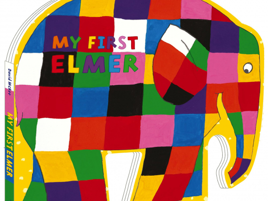 My First Elmer - Shaped Book | Elmer | Poppy Dog Gifts