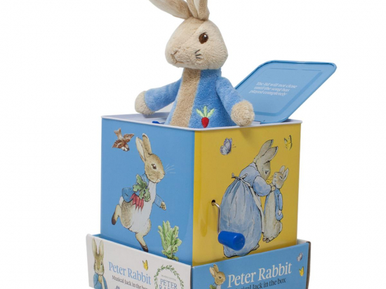 Peter Rabbit Jack-in-the-Box | Peter Rabbit | Poppy Dog Gifts
