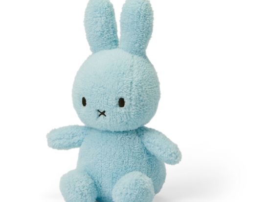 Light Blue Miffy in Terry Fabric | Miffy | Poppy Dog Gifts