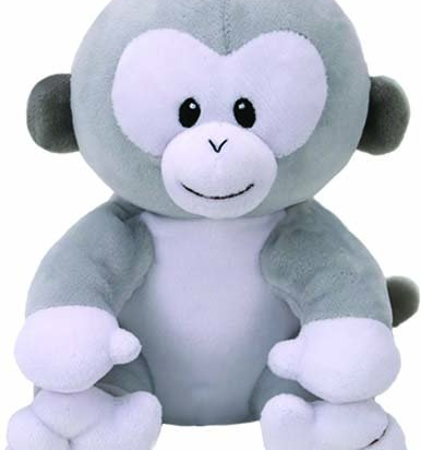 Ty Baby - Pookie the Grey Monkey | TY Toys | Poppy Dog Gifts