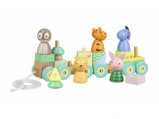 Classic Winnie the Pooh - Puzzle Train | Winnie the Pooh | Poppy Dog Gifts