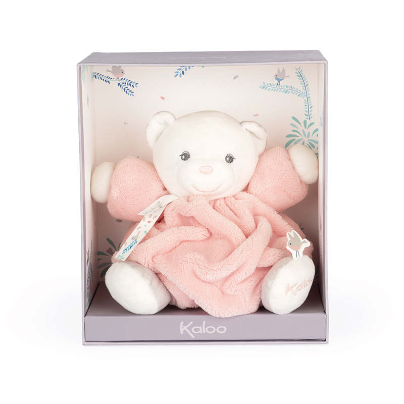 Kaloo Plume - Chubby Bear Powder Pink | Kaloo | Poppy Dog Gifts